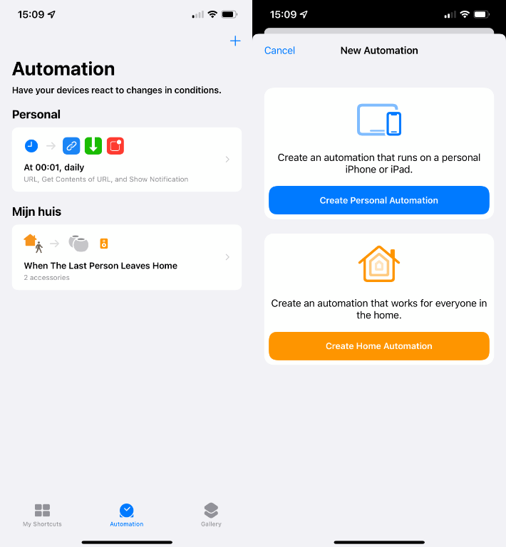利用 iOS 的 Shortcuts App 定期呼叫無伺服器函式或 Web API