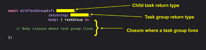 Swift 5.5 的 Task Group 讓我們快速地建立子任務並收集結果