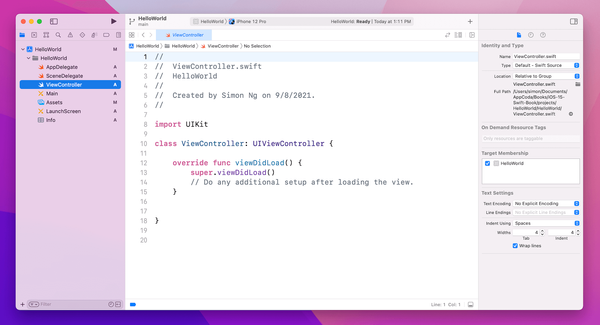 Swift 新手系列之一: 打造你的第一個 iOS App